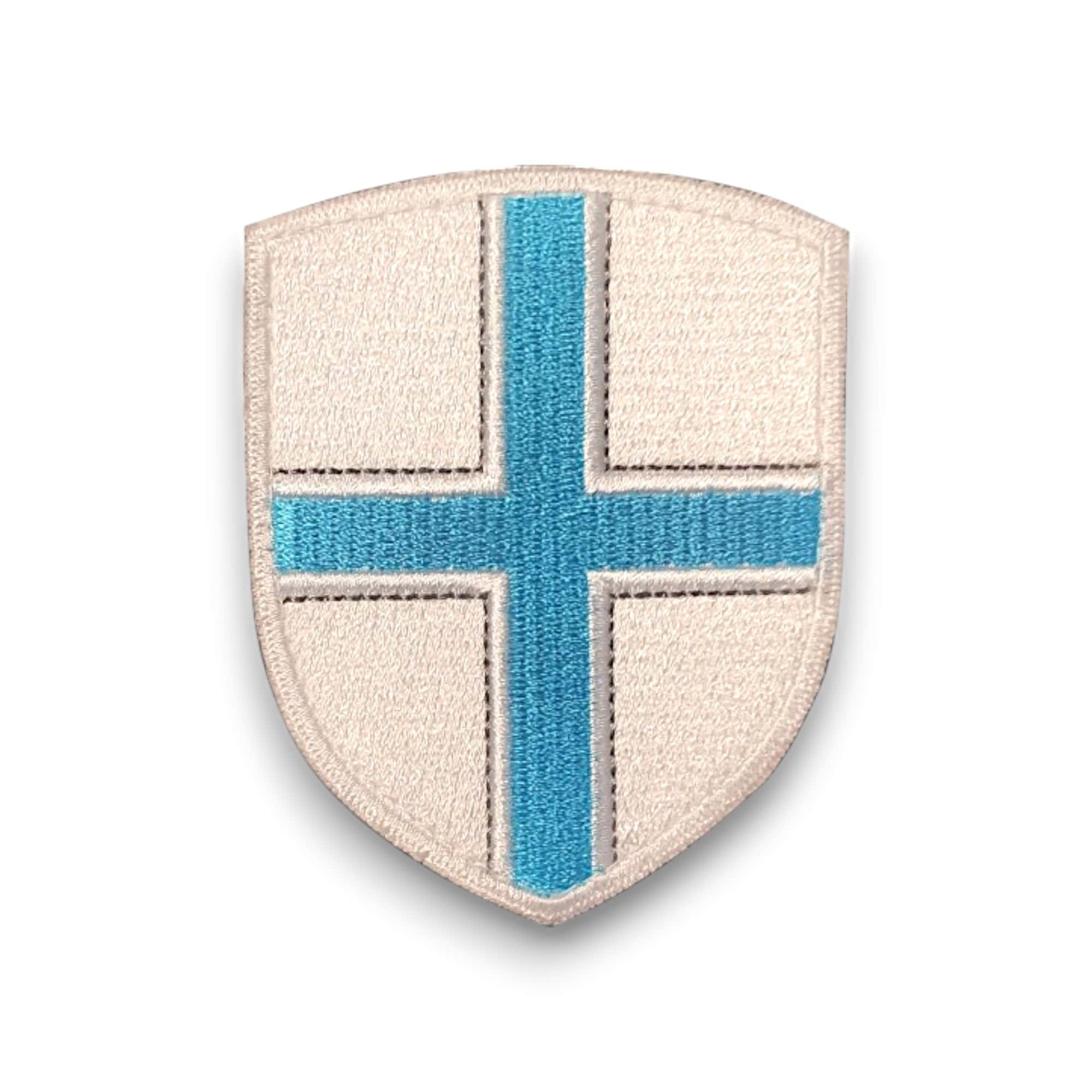 Ecusson de Marseille. Broderie Française. Dos scratch